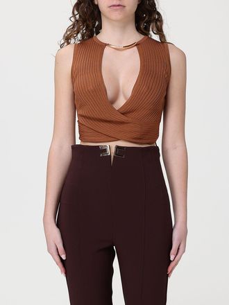 Elisabetta Franchi Top ELISABETTA FRANCHI Femme couleur Cuir