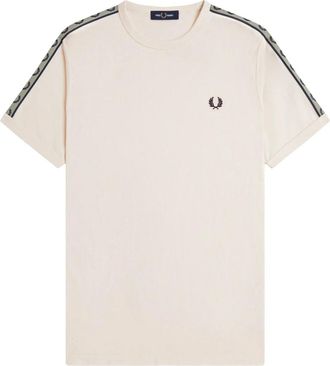 Fred Perry Herren, Oberteile, Beige, MGr&ouml;&szlig;e