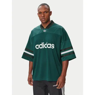 adidas T-Shirt Adicolor KR1401 Gr&uuml;n Loose Fit