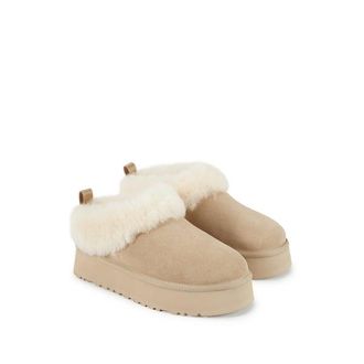 UGG Chaussons Tazzelle en cuir m&eacute;lang&eacute;