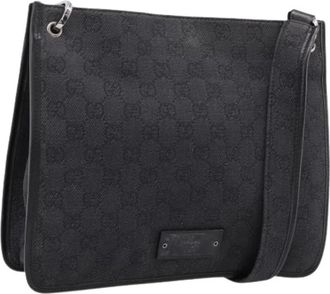 Gucci Pre-owned Sac bandouli&egrave;re vintage - Femme - Pre-owned - Noir - Taille: ONE Size