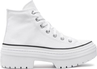 Converse Sneakers aus Stoff Converse Chuck Taylor All Star Lugged Heel Platform A10364C Weiß