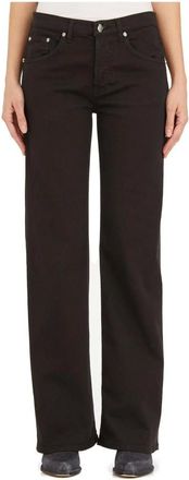 Dondup Femme, Jeans, Noir, Taille: W27 Jean Droit en Denim