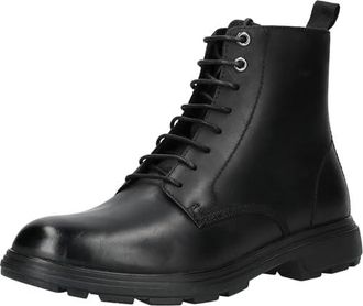Geox U Meiern Ankle Bottines pour homme, noir, taille 45 UE, Noir, 45 EU