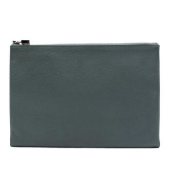 Herm&egrave;s Pre-owned Evercolor Clutch - - Pre-owned - Damen - Grau - ONE SIZE