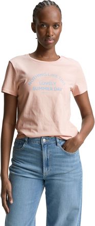 Tom Tailor Damen 1046546 T-Shirt, 10880 - Rose Smoke, XS EU