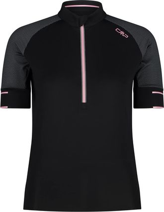 F.lli Campagnolo Damen Radtrikot, Nero-Fard, 48