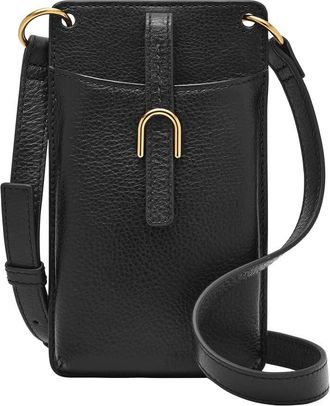 Fossil Vada Phone Crossbody, Schwarz, Einheitsgröße