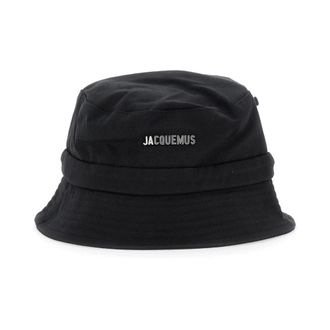 Jacquemus Le Bob Gadjo Bucket Hat - - Accessories - Herren - Schwarzk - 58 CM
