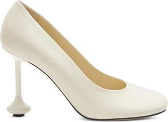 Loewe Toy Pumps 90mm - Wei&szlig;