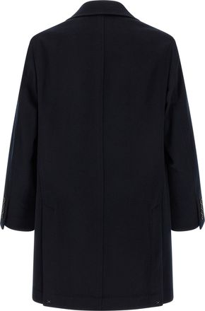 Brunello Cucinelli Virgin Wool Beaver Coat - Black