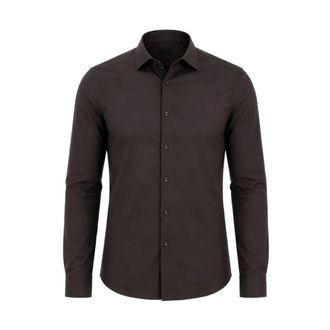 Kired Businesshemd - - Shirts - Herren - Braun - M