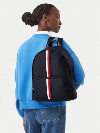 Tommy Hilfiger Rucksack Popette Dome Backpack Corp AW0AW19243 Dunkelblau