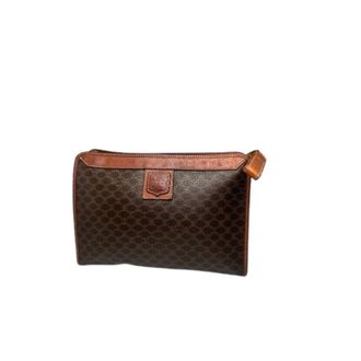 Celine Pochette en cuir vintage Pre-owned - Femme - Pre-owned - Brun - Taille: ONE Size