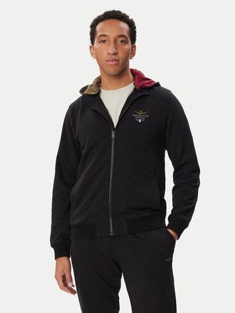 Aeronautica Aeronautica Militare Sweatshirt 262FE2097UF00662 Schwarz Regular Fit