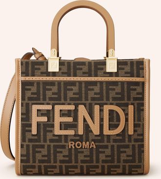 Fendi Shopper Sunshine braun