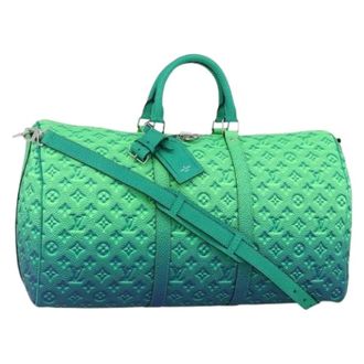 Louis Vuitton Pre-owned Toile sacs-louis-vuitton - unisex - Pre-owned - Vert - Taille: ONE Size