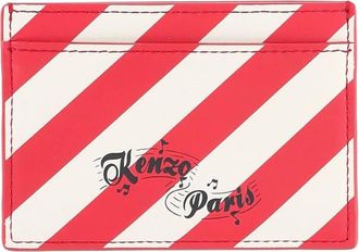 Kenzo Homme, Accessoires, Multicolore, Taille: ONE Size Porte-cartes en Pelle