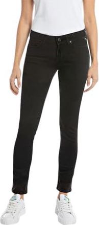 Replay Jean Femme New Luz Coupe Skinny Hyperflex Forever Dark avec Stretch, Noir (Black 098), 29W / 30L