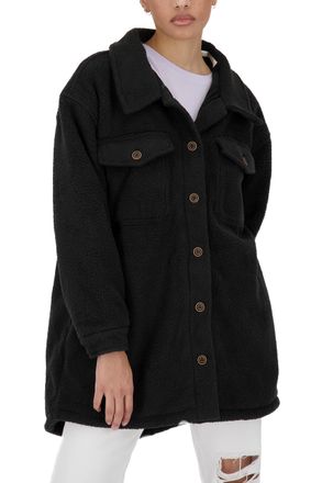 Alife And Kickin Damen Carolinaak Coat Wintermantel Damenjacke Warm Gefüttert XS-XXL, Moonless, L EU