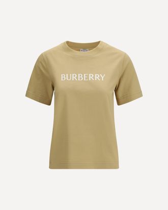 Burberry Logo cotton T-shirt Female S