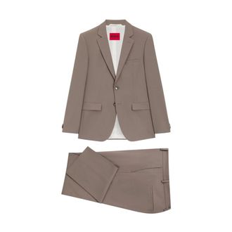 HUGO BOSS Arti-Hesten Extra Slim Fit Anzug - - Suits - Herren - Beige - M