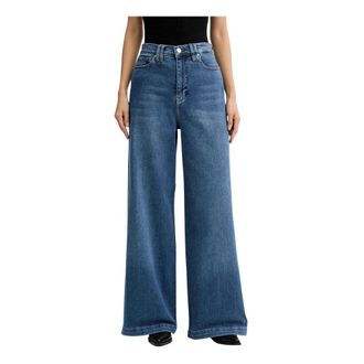 Munthe Rewari Wide Jeans - - Jeans - Damen - Blau - L