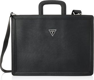 Guess CRTS SFFN ECO TP Zip, Bag Men, Bla, Taille Unique