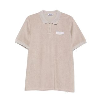 Moschino Polo Shirt - - Tops - Herren - Beige - XL