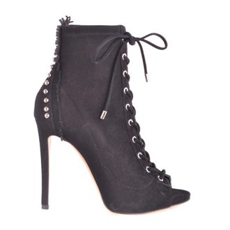 Ninalilou Schuhe Kn&ouml;chelstiefel 281401Gw - - Shoes - Damen - Schwarzk - 36 EU