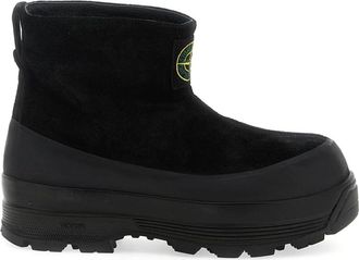 Stone Island Homme, Chaussures, Noir, Taille: 43 EU S100120 Chaussures en daim