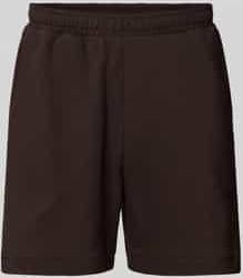 Lacoste Regular Fit Sweatshorts aus reiner Baumwolle