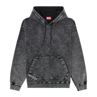 Diesel S-Boxt Hood Tuk - - Sweatshirts & Hoodies - Herren - Schwarzk - L