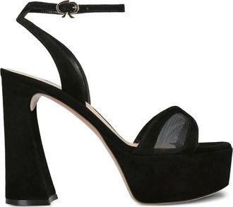 Gianvito Rossi Sandalen mit Knöchelriemen 105mm - Schwarz