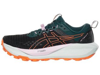 Asics Damen Gel-Trabuco 13 Sneaker, Black/NOVA ORANGE, 39.5 EU