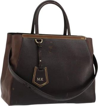 Fendi Sac &agrave; main vintage doccasion - Femme - Pre-owned - Brun - Taille: ONE Size