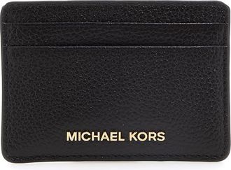Michael Kors Card Holder Chocolate One Size