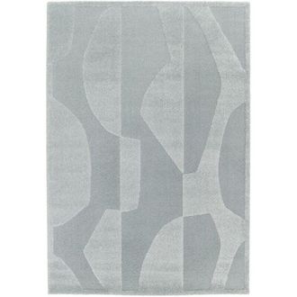 BOBOCHIC Bobochic - Tapis poils courts elior motif abstrait 120x170 Bleu