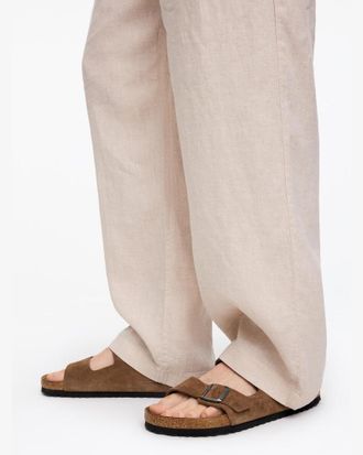 Arket Veloursledersandale Arizona Von Birkenstock -Beige