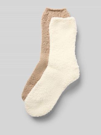 Camano Kuschelsocken mit elastischem B&uuml;ndchen 2er-Pack