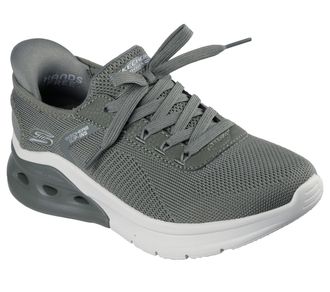 Skechers Damen BOBS ARC Waves 2.0 Now IT Sneaker, Olivgrün, 39.5 EU, olivgrün, 39.5 EU