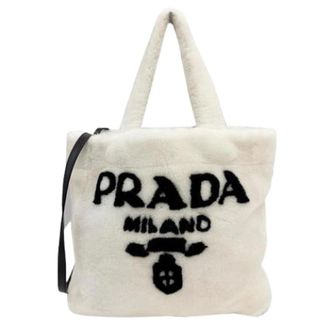 Prada Pre-owned Vintage Tote Bag - - Pre-owned - Damen - Wei&szlig; - ONE SIZE