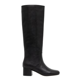 Twinset Kniehohe Stiefel mit Blockabsatz - - Shoes - Damen - Schwarzk - 39 EU