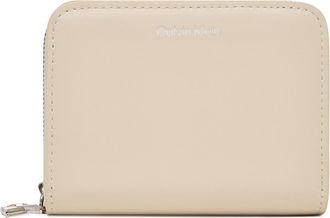 Calvin Klein Geldb&ouml;rse Calvin Klein Ck Medium Flap Zip Around LV04F1075G Creme