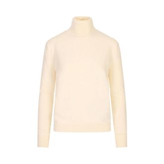 Jil Sander Pull Dolcevita - Femme - Pulls - Blanc - Taille: 44 FR