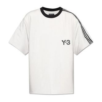 Yohji Yamamoto T-Shirt mit Polsterung - - Tops - Herren - Wei&szlig; - S