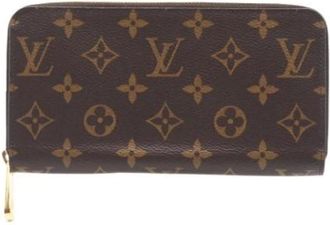 Louis Vuitton Pre-owned Long wallet (bi-fold) - Femme - Pre-owned - Brun - Taille: ONE Size