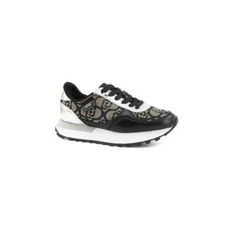 Liu Jo Sneakers mit Jacquard-Monogramm - - Shoes - Damen - Schwarzk - 36 EU