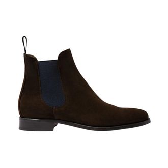 Scarosso Giancarlo Moro Scamosciato Chelsea Boots - - Shoes - Herren - Schwarzk - 44 EU
