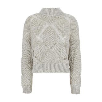 Antonelli Assia Pullover - - Knitwear - Damen - Wei&szlig; - M